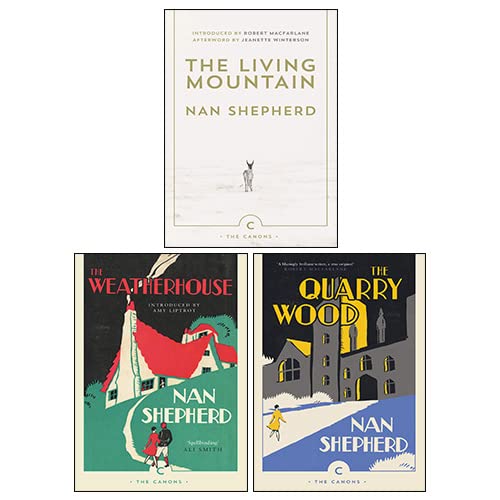 Nan Shepherd 3 Books Collection Set (The Quarry Wood, The Weatherhouse ...