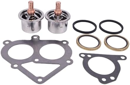 Amazon.com: YIHETOP Thermostat and Gasket Kit 2477133 247-7133 4N-1156 ...