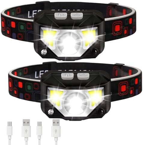 Amazon.com: Keeble Outlets Headlamp Flashlight – 1200 Lumen Ultra ...