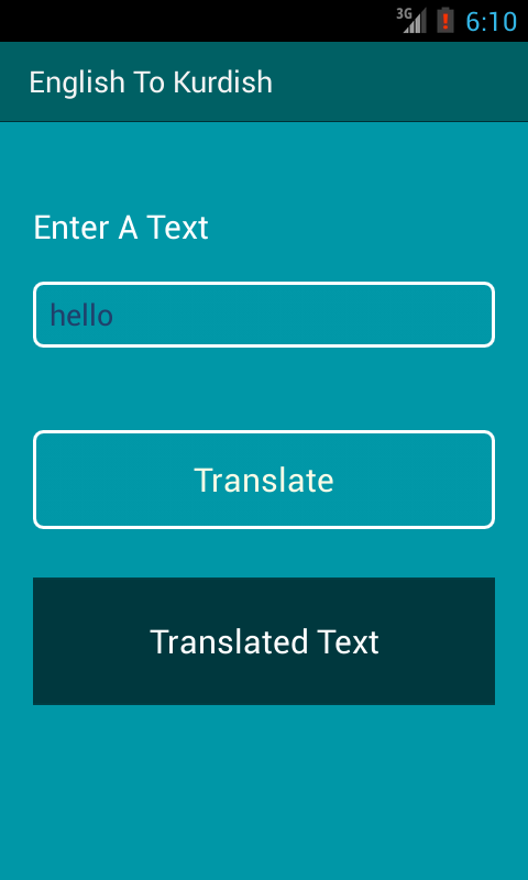 English To Kurdish - App on Amazon Appstore