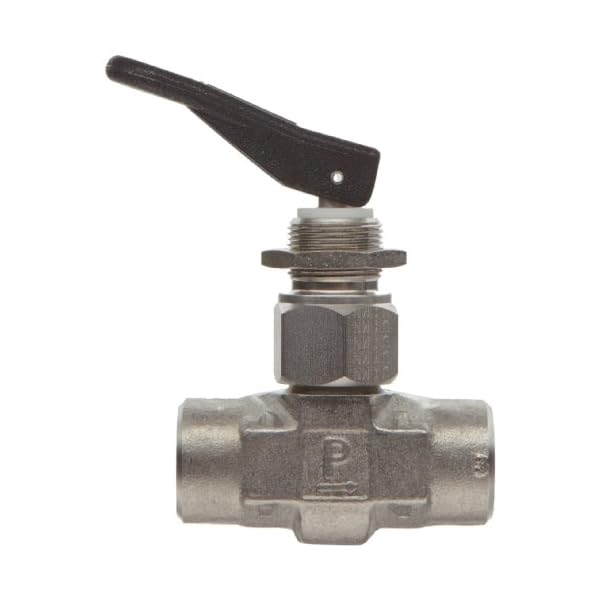 Parker VQ Series Stainless Steel 316 Toggle Valve, Inline, Toggle ...