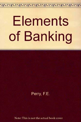 Buy Elements of Banking Book Online at Low Prices in India | Elements ...