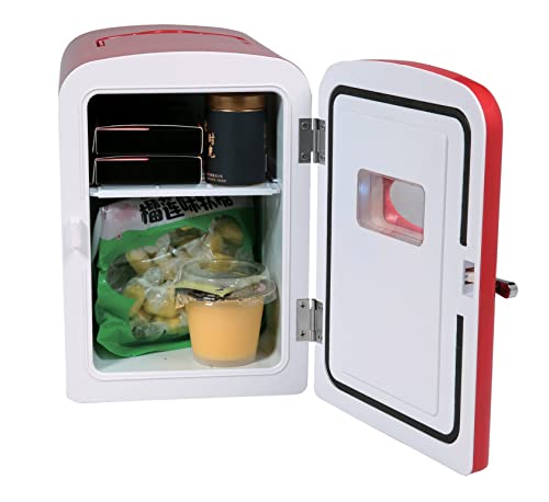 Frigidaire EFMIS175-RED Portable Mini Fridge-Retro Extra Large 9-Can ...