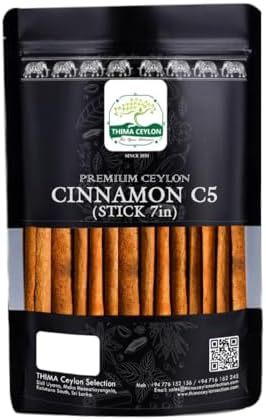 Cinamon Sticks Organic Pure Ceylon Cinnamon Sticks - 5 Inch Quills, 2 ...