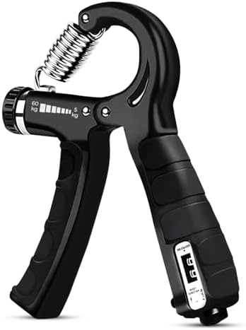 Buy FitBox Sports Adjustable Hand Grip (5kg - 60kg) Strengthener with ...