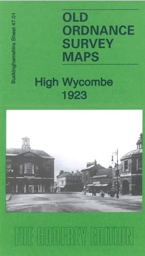 High Wycombe 1923: Buckinghamshire Sheet 47.01b (Old Ordnance Survey ...