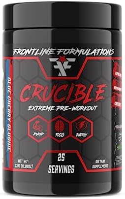 Amazon.com: FRONTLINE FORMULATIONS Crucible Pre-Workout Powder ...