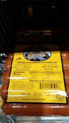 Amazon.com : Deen Halal Turkey Bacon 12 Oz (6 Pack) : Grocery & Gourmet ...