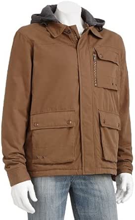 Hemisphere Hooded Bomber Jacket - Men at Amazon Men’s Clothing store ...