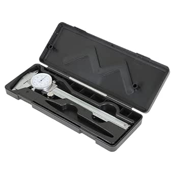 Thomletha 6 Inch Dial Calipers Micrometer Caliper 0.001 Inch Accuracy ...