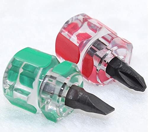 Amazon.com: HONEYSEW Flat and Stubby Screwdriver Set Mini Stubby Tools ...