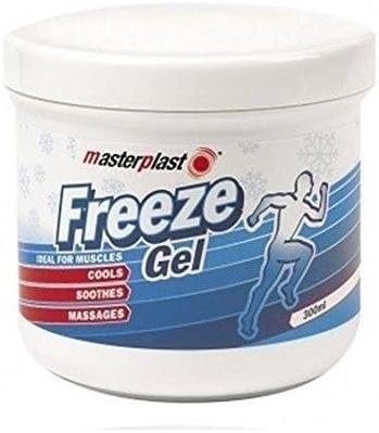 4 x Tubs Of Masterplast Freeze Gel 300ml ideal for muscles, cools ...
