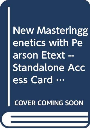 Modified MasteringGenetics with Pearson eText - Standalone Access Card ...