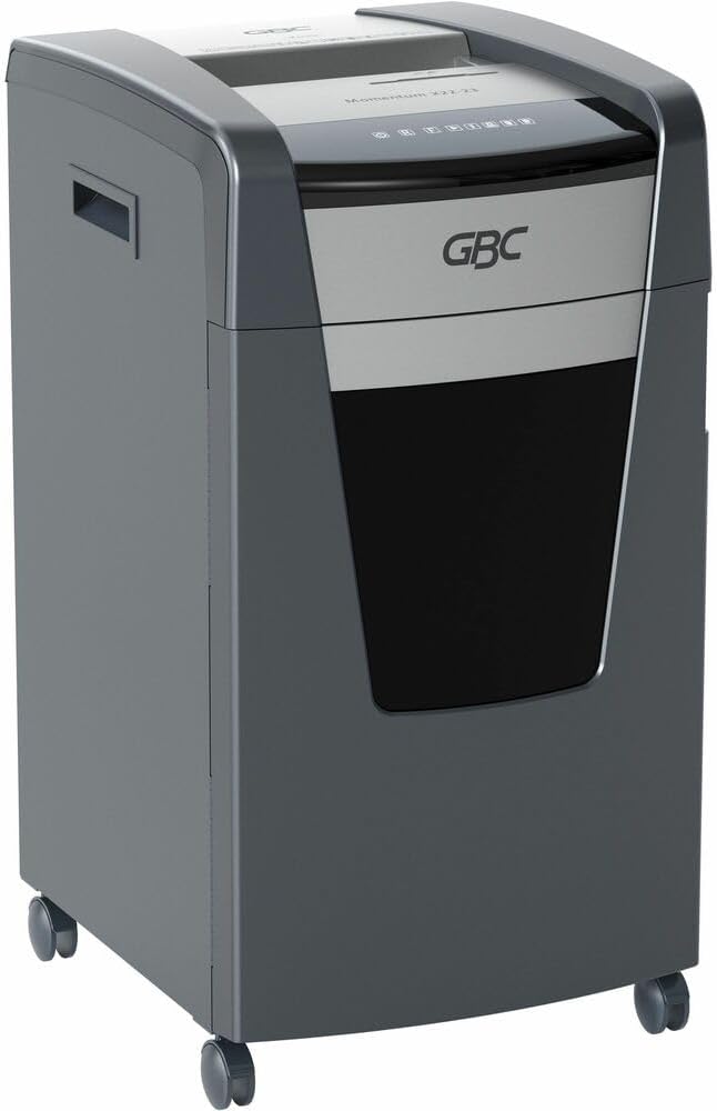 GBC Paper Shredder, 22 Sheet Capacity, Micro-Cut, P-4 Level Security ...
