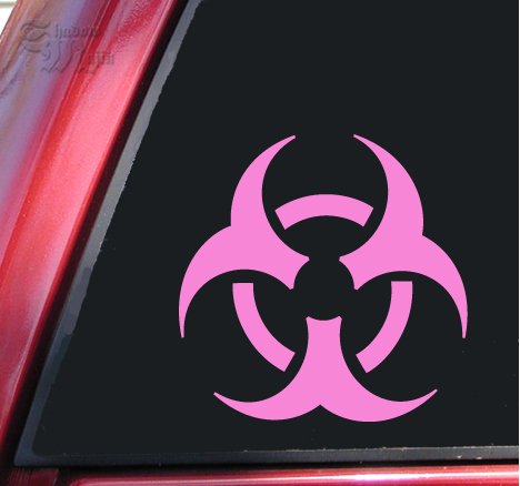 Amazon.com: ShadowMajik Biohazard Symbol Vinyl Decal Sticker (6" X 6 ...