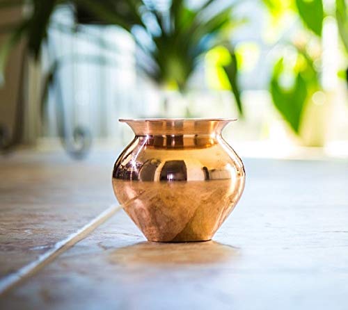 Buy Cudli Tamba Lota/Kalash for Pooja | Small Tamba Kalash for Pooja ...