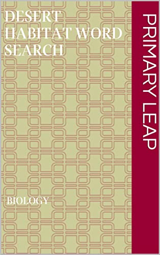 Amazon.com: Desert habitat word search eBook : Primary leap: Kindle Store