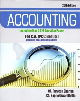 Buy Accounting (Group 1) IPCC Book Online at Low Prices in India ...