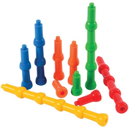 Amazon.com: 100 Hold-Tight Stacking Pegs for Use with Pegboards or ...