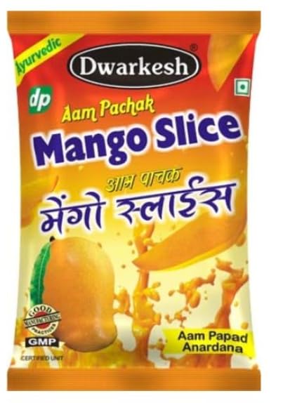 Dwarkesh Mango Slice Aam Pachak Pack Of 5 * 100 Gm - Price History