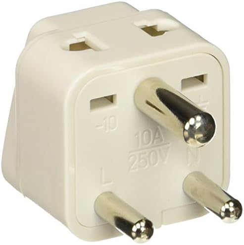Amazon.com: CKITZE BA-10-3P Grounded Universal 2-in-1 Type D Plug ...