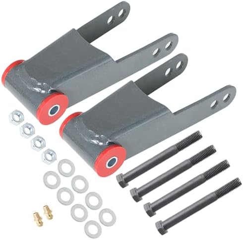 Amazon.com: atvwrlod 2 Inch Rear Lowering Drop Steel Shackles Kit ...