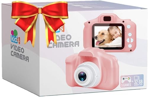 Amazon.com: Kids Camera, Christmas Birthday Gift for Boys Girls Age 3 ...