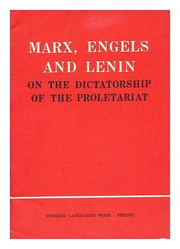 Amazon.in: Buy Marx, Engels, and Lenin on the Dictatorship of the ...