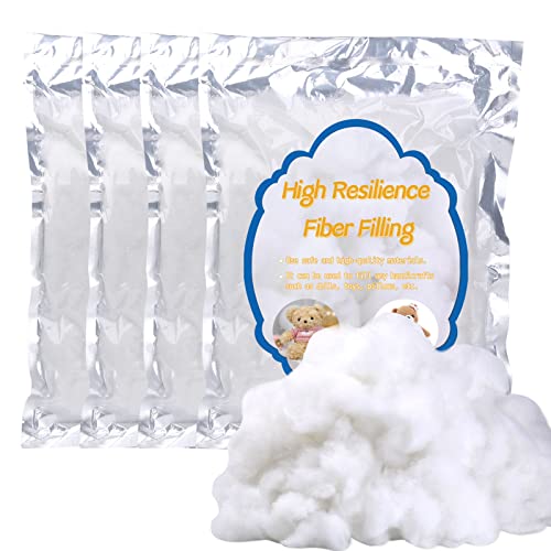 Snapklik.com : 800g/282oz Premium Fiber Fill Stuffing, Stuffed Animal ...