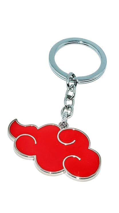 Blue Aura Naruto Akatsuki Keychains Metal For Anime Fans Car & Bike Key ...