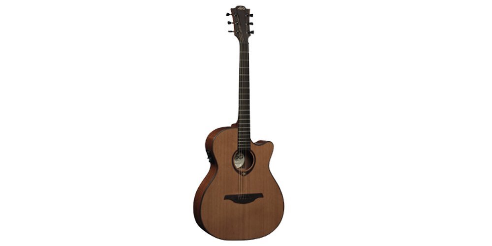 LAG T200ACE Stage Series Auditorium Cutaway Acoustic-Electric Guitar ...