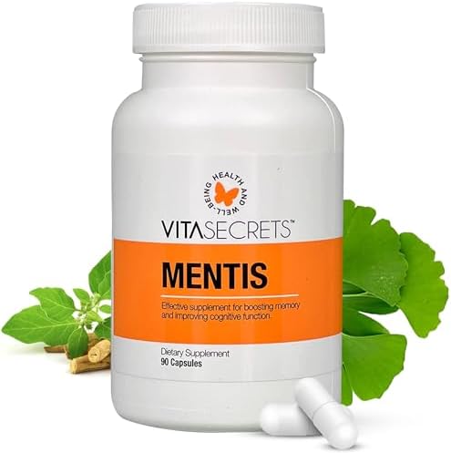 Amazon.com: Vitasecrets Mentis Suplemento de apoyo a la memoria y la ...