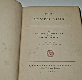 Seven Sins: Books - Amazon.ca