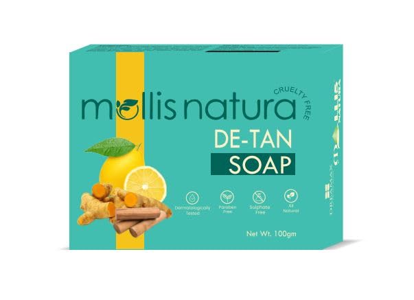 Buy Mollis Natura D-Tan Bath Soap Paraben and Sulphate Free Natural ...