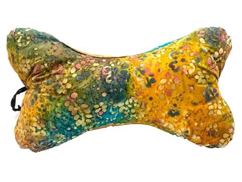 Amazon.com: Unique & Fun Cotton Print Neck Bone Pillow - Home Made in ...