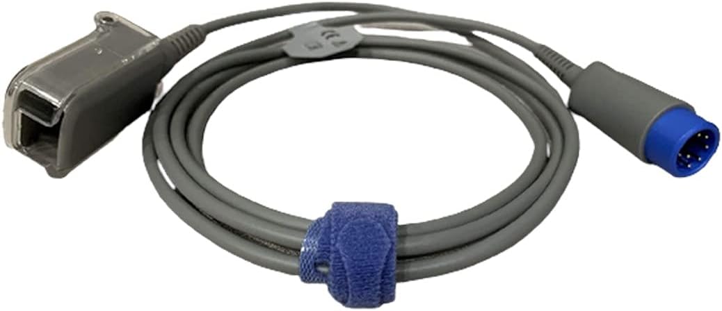 Amazon.com: EDAN 01.57.471068-11 SpO2 7-Pin Extension Cable Compatible ...