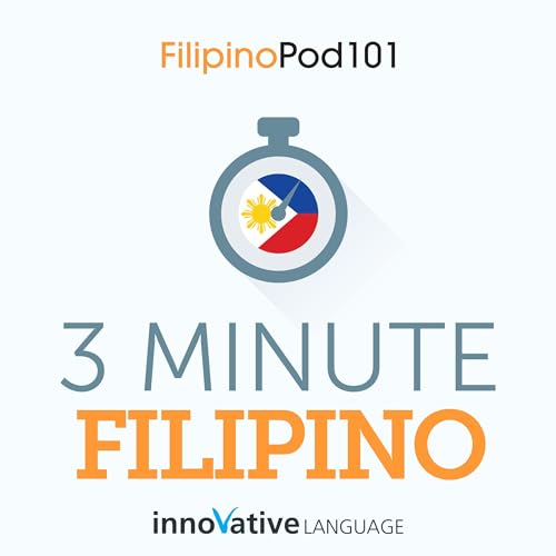 Amazon.com: 3 Minute Filipino: 25 Lesson Series Audiobook (Audible ...