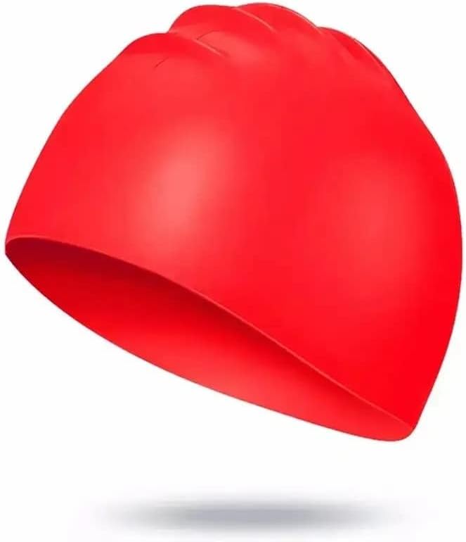 Buy SPIRO Silicone Swimming Cap - Appropriate for Long & Short Hair ...