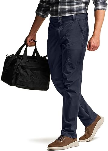 Snapklik.com : Mens Vent Stretch Pants, Cool Dry Lightweight Casual ...