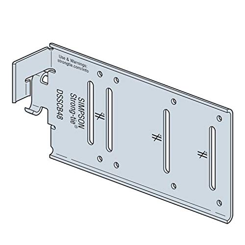 Simpson Strong-Tie DSSCB48-KT25 Drift Strut Bypass 4" x 8" Slide Clip ...