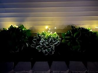 Cnkeeo Solar Firefly Lights with Remote, 4 Pack Solar Lights Outdoor Waterproof, Solar Pathway ...