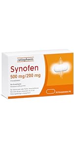 Synofen von ratiopharm: schnell, stark und gut verträglich gegen ...