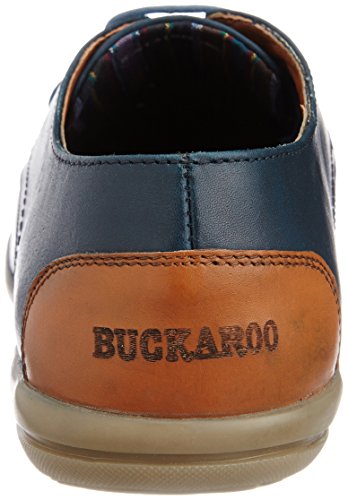 Buy Buckaroo Men's Blue Leather Sneakers - 11 UK at Amazon.in