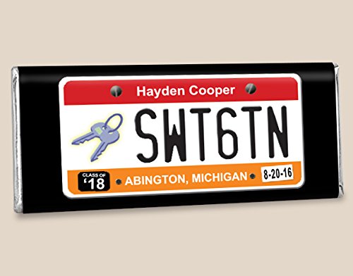 Amazon.com : Sweet Sixteen Party License Plate Candy Fully Assembled ...