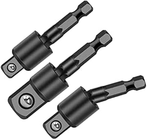 Amazon.com: Square Socket Drives, Wobble Socket Adapters Universal ...