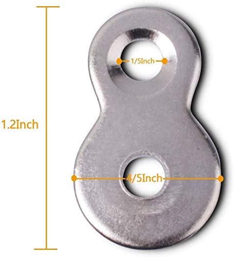 Snapklik.com : Desktop Fasteners Figure 8, Heavy Duty 12 Gauge Steel ...