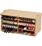 Amazon.com: Bucasso Wooden Model Kit Tool Organizer Storage Rack, Paint ...