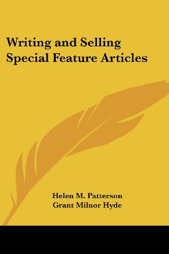 『Writing and Selling Special Feature Articles』｜感想・レビュー - 読書メーター