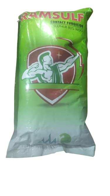 RAMSULF Contact Fungicide Sulphur 80% WDG Net Wet 1kg (Pack of 2 ...