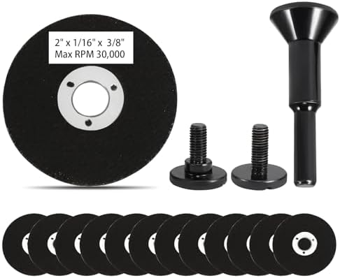 2 Inch Cut-Off Wheel,12 Pack 2” Metal Cutting Discs 3/8 in Arbor Hole ...